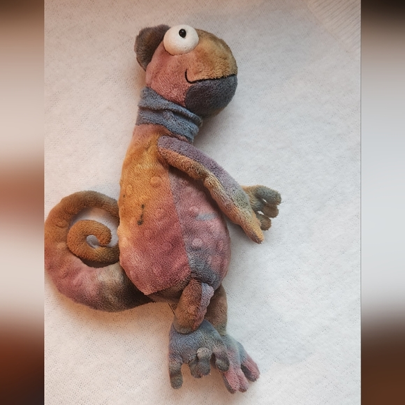 Jellycat | Toys | Jellycat Colin Chameleon Lizard Plush 2 Tie Dye ...